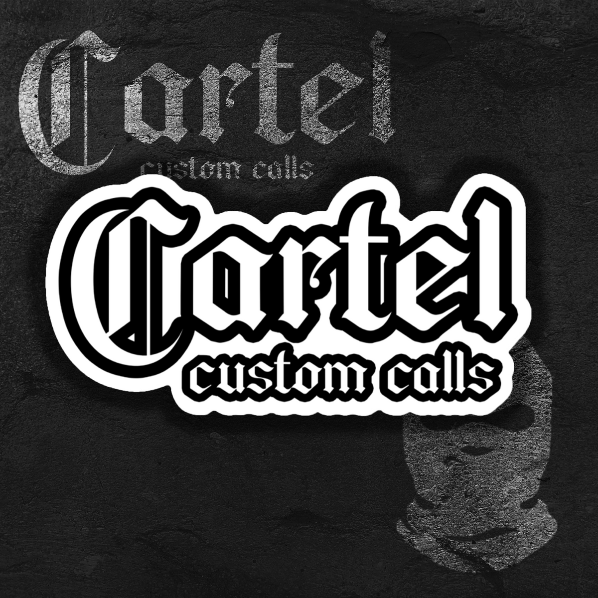 Cartel Custom Calls Sticker