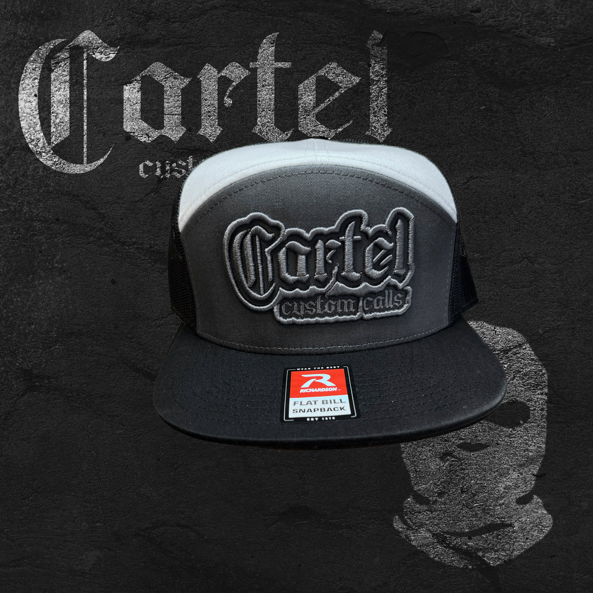 Tri-Color 7 Panel - Grey – Cartel Custom Calls